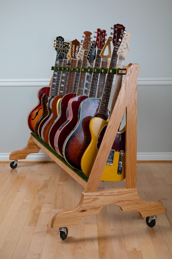 Sherrard Racks – "Roll-Away" Musical Instrument Racks